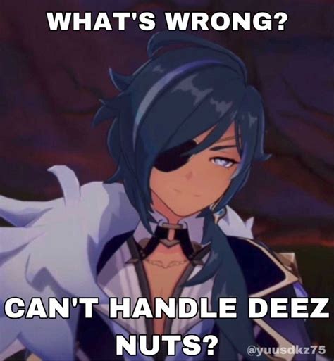 Can U Believe Balls Evolved To Deez Nutz Rokbuddygenshin