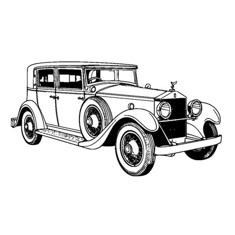 1 Yaulere Rolls Royce Ghost Vector Svg K40 Laser Cutter
