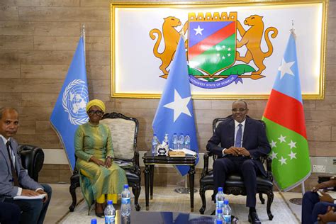 Sawirro Madaxweyne Cabdicasiis Lafta Gareen Oo Qaabilay Wafdi Ka Socda QM Shabelle Media Network