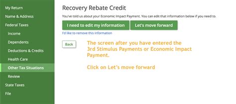 Calculate Any Recovery Rebate Credit Recovery Rebate