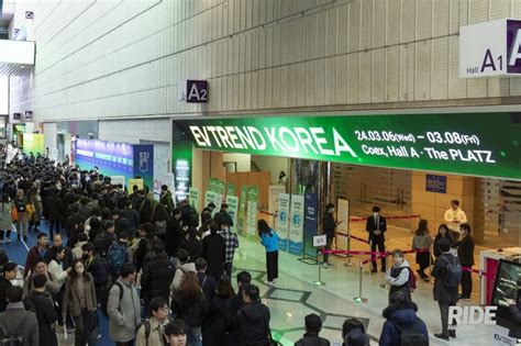 서울 유일 전기차 산업 전시회 제7회 ‘ev 트렌드 코리아 2024 3월 6일 수 개막 라이드매거진