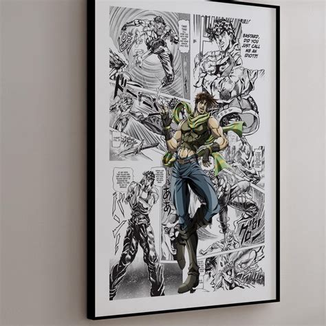 Jojos Bizarre Adventure Panels Etsy