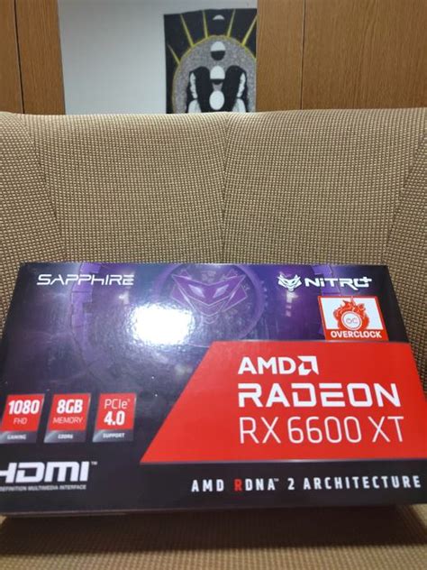 Sapphire Nitro Rx 6600 Xt Oc