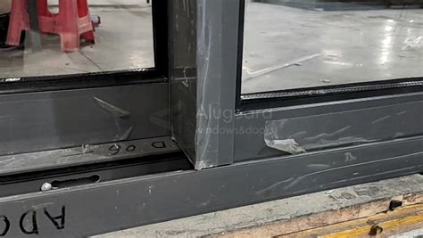 Aluguard Aluminum Minimalist Style Sliding Patio Door Debugging