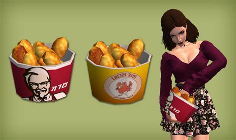 Buyable Kfc Bucket Food For The Sims 2 Jacky93sims On Tumblr