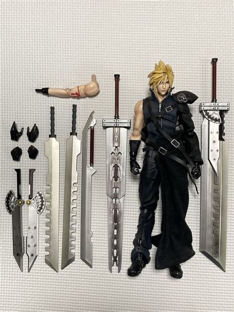プレイアーツ 改 Play Arts 改 クラウド フィギュア Ff7 アドベントチルドレン Ac ファイナルファンタジー 検 ティファ ユ