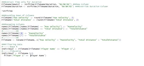 Introducing R For Sport Science Data Analysis Velocity Data SportSciData