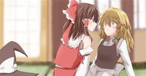 東方 レイマリ かげリクエスト→skebのイラスト Pixiv