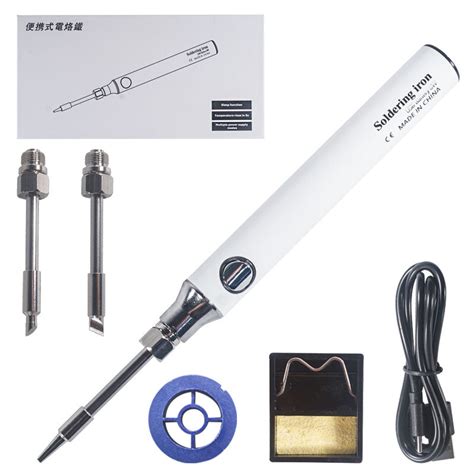 P8 Wireless Soldering Iron Usb Charging Portable Built In Lithium Batt Sequre