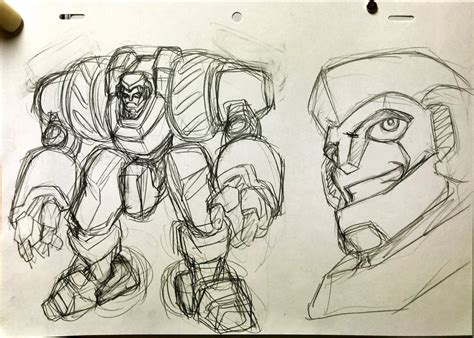 Early Transformers Animated Concept Artwork Shown Off By Watanabe