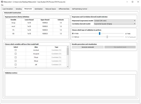 The “metamodel” Tab — Metacontrol 104 Documentation