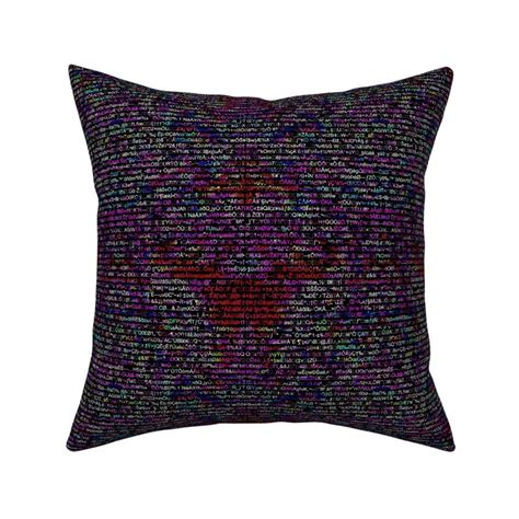 Computer Crash Code Ascii Brightv3 Fabric Spoonflower