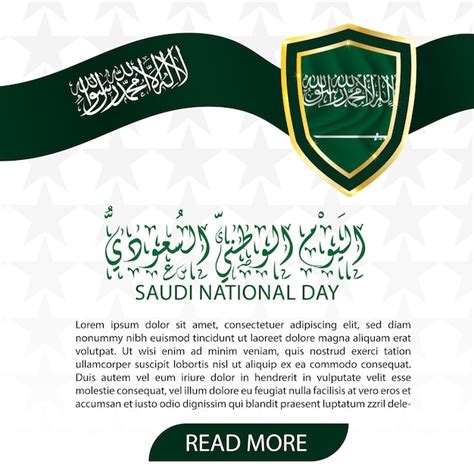 Premium Vector Happy Saudi National Day