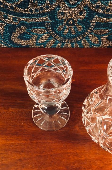 Crystal Hurricane Candle Holder Vintage Etsy