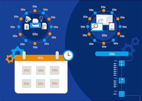 premium vector flat vector infographic design with icons and photos