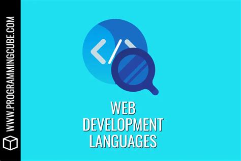 10 Best Programming Languages For Web Development Programming Cube