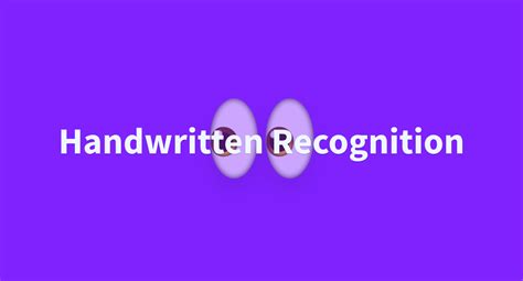 Handwritten Recognition A Hugging Face Space By Niranjanshetty