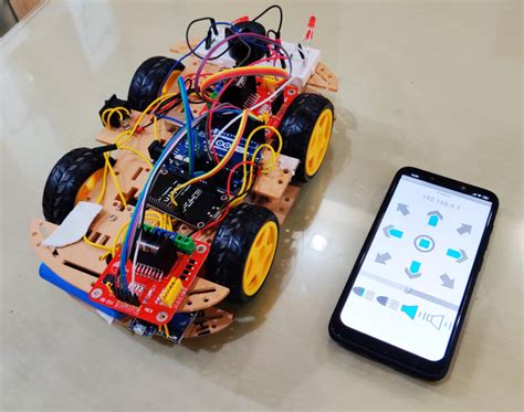Iot Wifi Robot Using Arduino Mbatechmeds