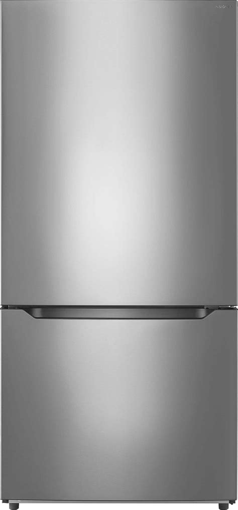 Insignia 18 6 Cu Ft Bottom Freezer Refrigerator With ENERGY STAR