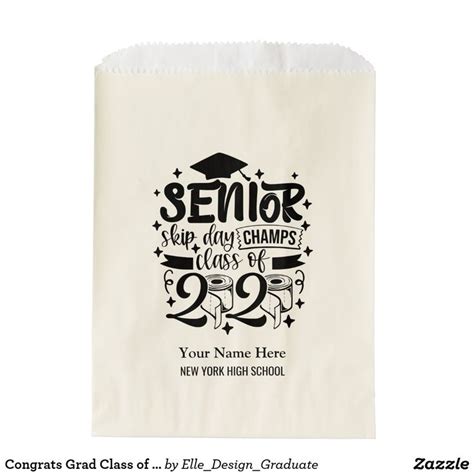 Congrats Grad Class Of 2020 Graduation Favor Bag 2020graduation