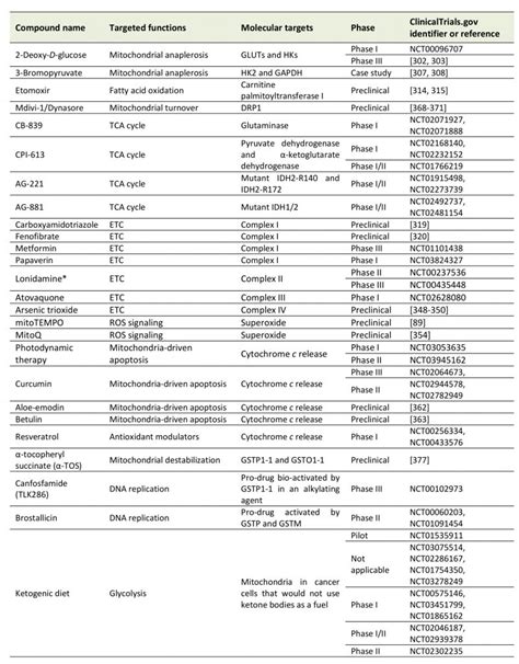 Mitochondria In Cancer