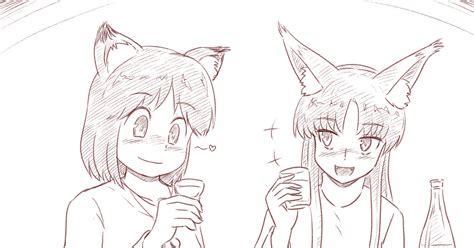 オリジナル 狐と狸 もりなかはじめのイラスト Pixiv