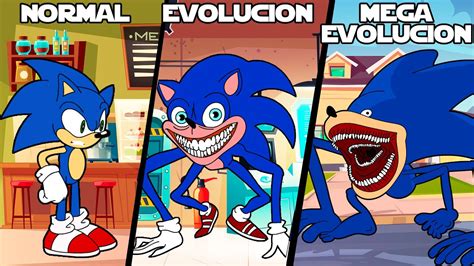 LA MEGAEVOLUCION De SONIC A SHIN SONIC YouTube