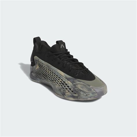 Anthony Edwards 1 Low Basketball Shoes Green Adidas Hong Kong