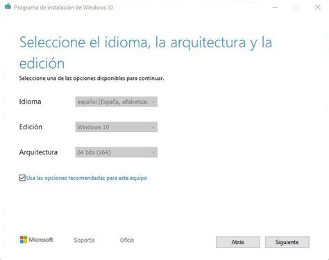 Cómo descargar la ISO en español de Windows 10 May 2019 Update
