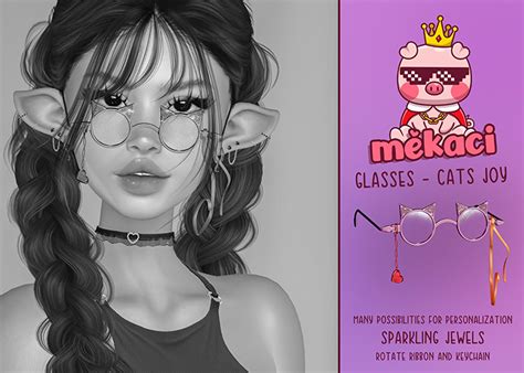 Second Life Marketplace Demo Mekaci Glasses Cats Joy