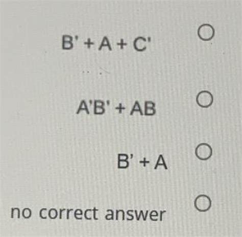 Solved Minimize The Following Boolean Function Fa B C