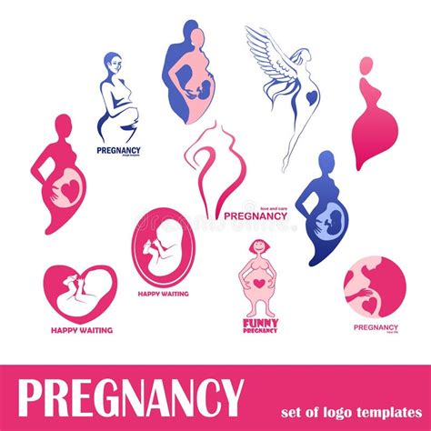 Pregnancy Logo Stock Illustration Illustration Of Pregnant 13548926