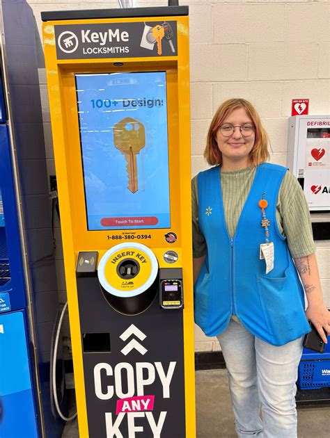 Walmart Have You Seen Our New Keyme Kiosk This Machine Can Copy Most