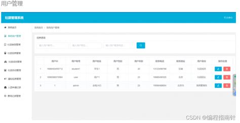 毕业设计｜基于springboot vue实现的社团管理系统 基于springboot的社团管理系统毕业论文 csdn博客