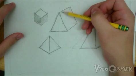 How To Draw A Triangular Prism In 2 Point Perspective