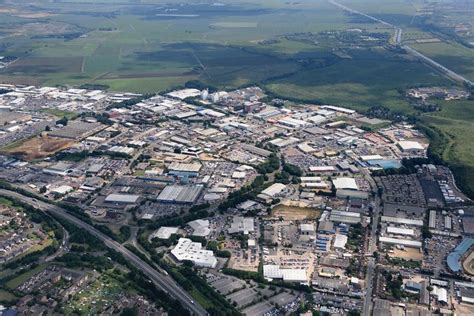 Peterborough Aerial Image Industrial Parks Aerial Images Aerial