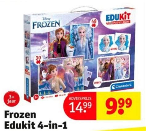 Frozen Edukit 4 In 1 Promotie Bij Kruidvat