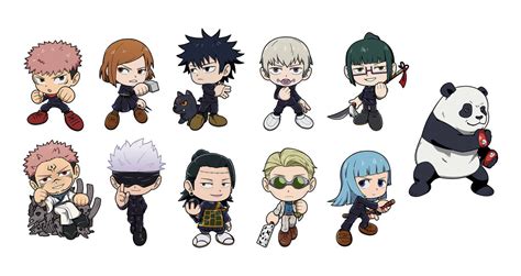 Chibi Jujutsu Kaisen By Colorink11 On Deviantart
