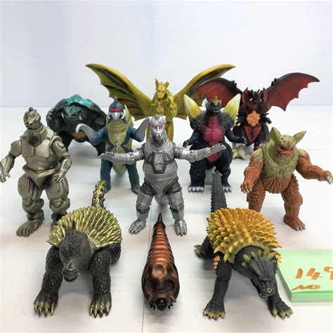 50％割引ブラック系国内最安値！ ソフビ★キングギドラ・ゴジラ・メカゴジラ 特撮 フィギュアブラック系 Otaonarenanejp