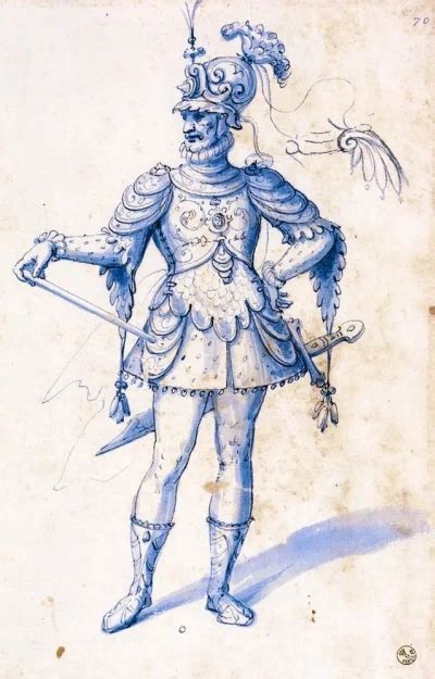 Un Hombre Disfrazado De Caballero Bosquejo Giuseppe Arcimboldo ️