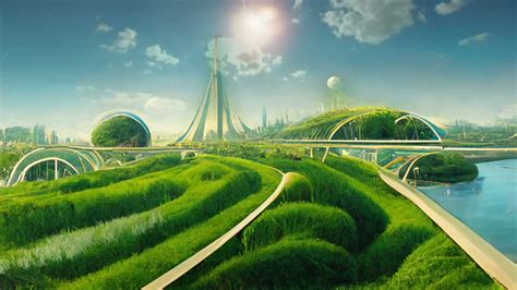 Grassy Fields In Utopia Asmr Ambiance And White Noise Youtube