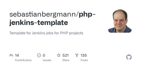 Github Sebastianbergmann Php Jenkins Template Template For Jenkins