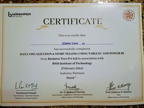 Niranjan N On Linkedin Hello Connections Iam Very Happy To Share That I Have Completed The