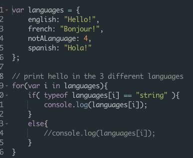 Lab Javascript Typeof Type