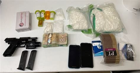 Drugs Handgun Seized During Traffic Stop In Upper Sackville