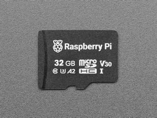 Official Raspberry Pi A2 Class MicroSD Card 32GB Blank ID 6010
