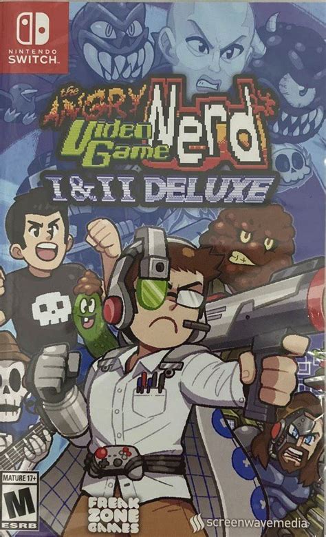 Картридж Angry Video Game Nerd 1 And 2 Deluxe Nintendo Switch купить по цене 6 490 руб в