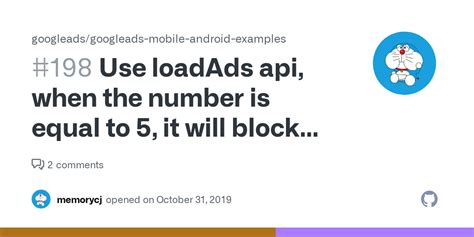 Use Loadads Api When The Number Is Equal To It Will Block The Main