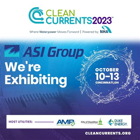 Asi Group On Linkedin Cleancurrents2023 Waterpower Hydropower