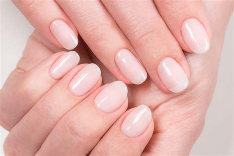 Gel Polish Application On A Natural Nail Plate Natura Termo Spa